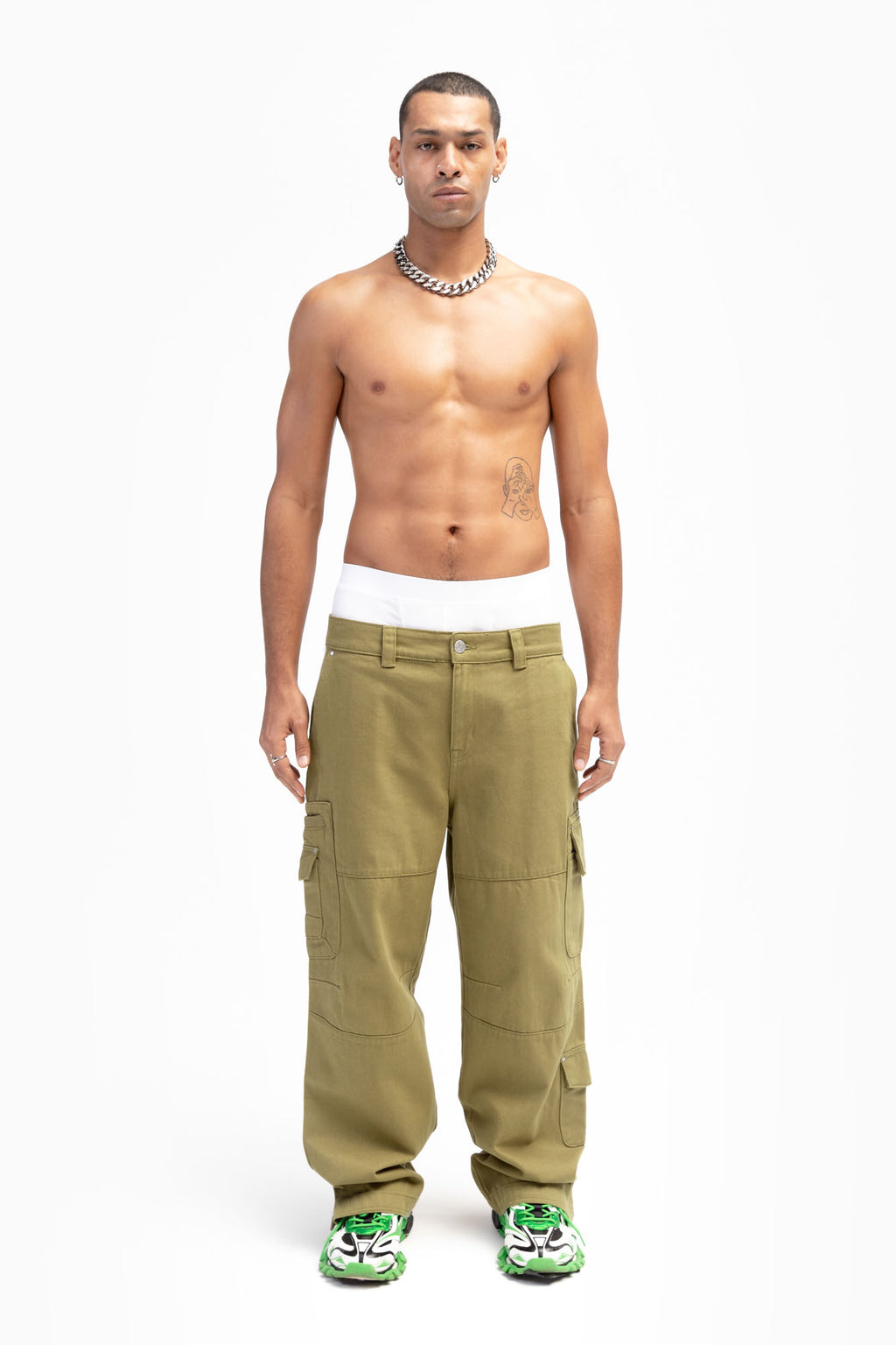 BASIC LIZARD CARGO PANTS – FAVELA Clothing