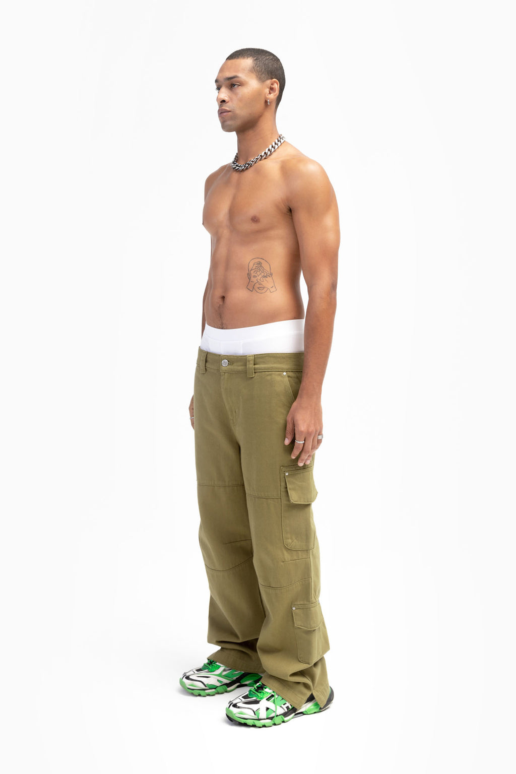 BASIC LIZARD CARGO PANTS – FAVELA Clothing