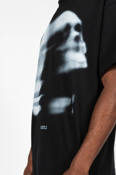 FADED FACE BLACK T-SHIRT – FAVELA Clothing